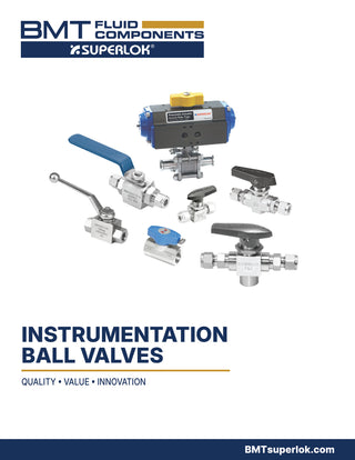 BMT Superlok Tube Fittings, Valves and Ultra-High Purity